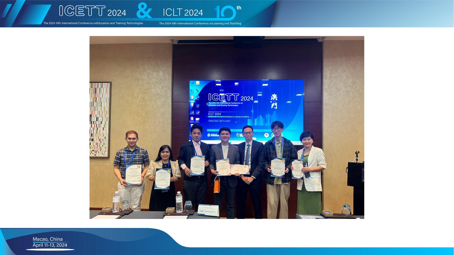 The 11th ICLT 2025 |Conference History